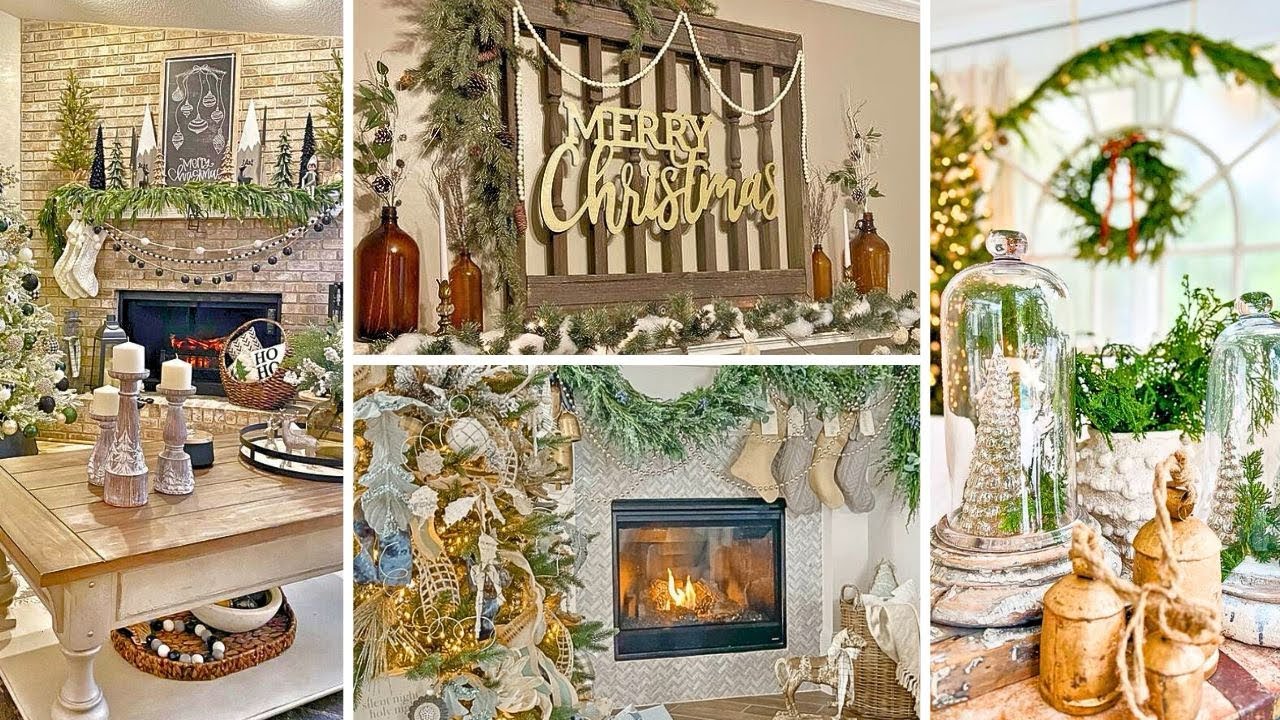 Cozy Cottage Christmas Vignettes: Decorating Ideas with Rustic Charm ...