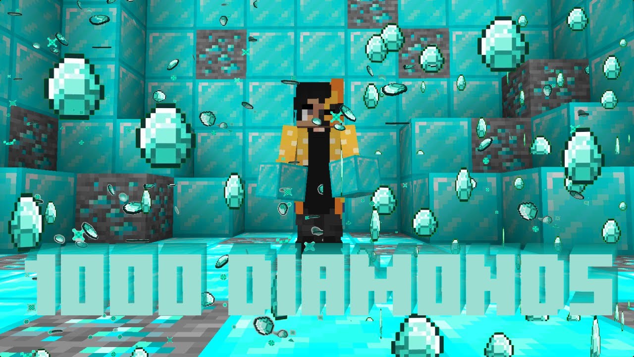 I Got 1000 Diamond Ores In This Minecraft Server - YouTube