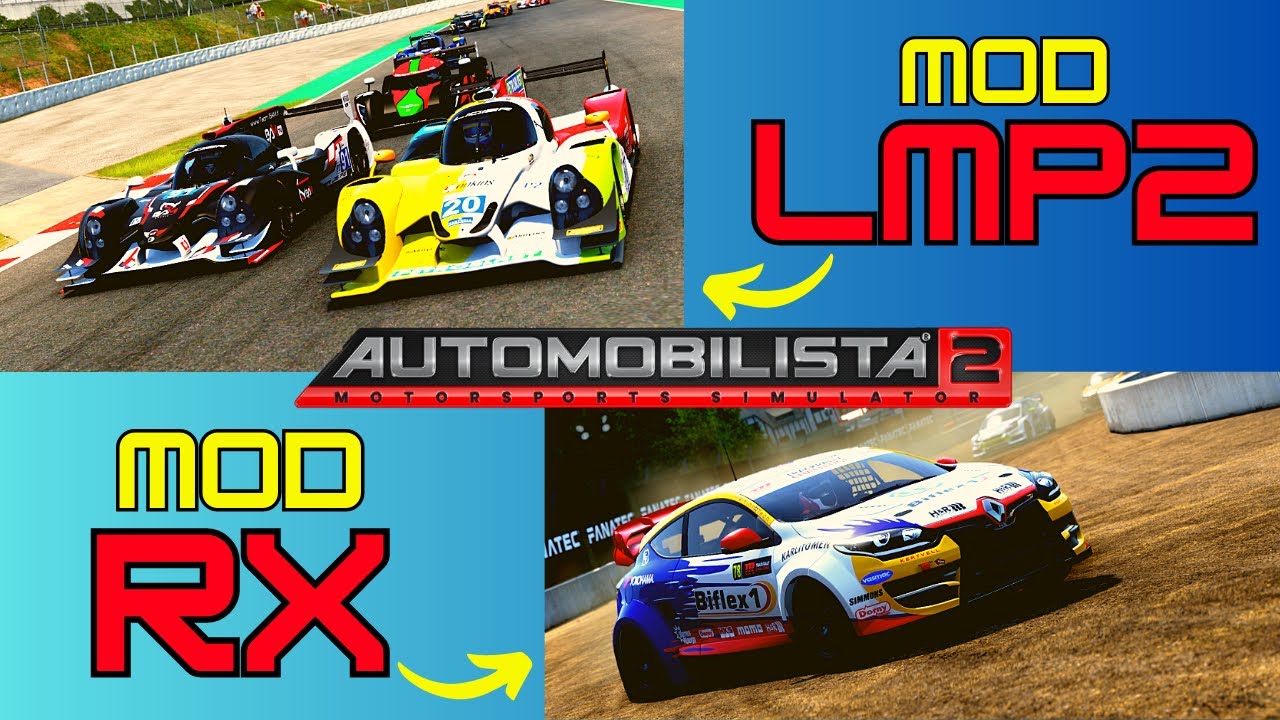 AMS2 Fantastiche mod LMP2 & RX Pack #automobilista2 #simracing # ...