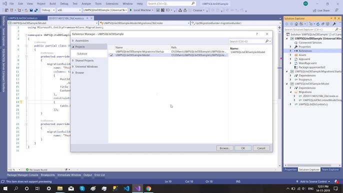 Getting Started With Sqlite And Entity Framework On Uwp 54 Off