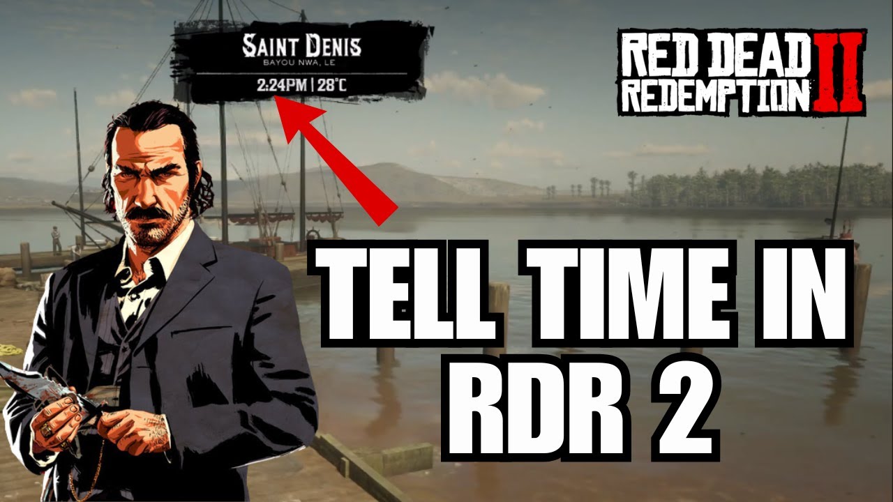 How to Tell Time in Red Dead Redemption 2 | Time View in RDR 2 - YouTube