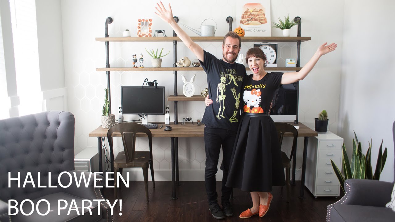 Halloween BOO Party!- Set up and Making a BOO Kit! - YouTube