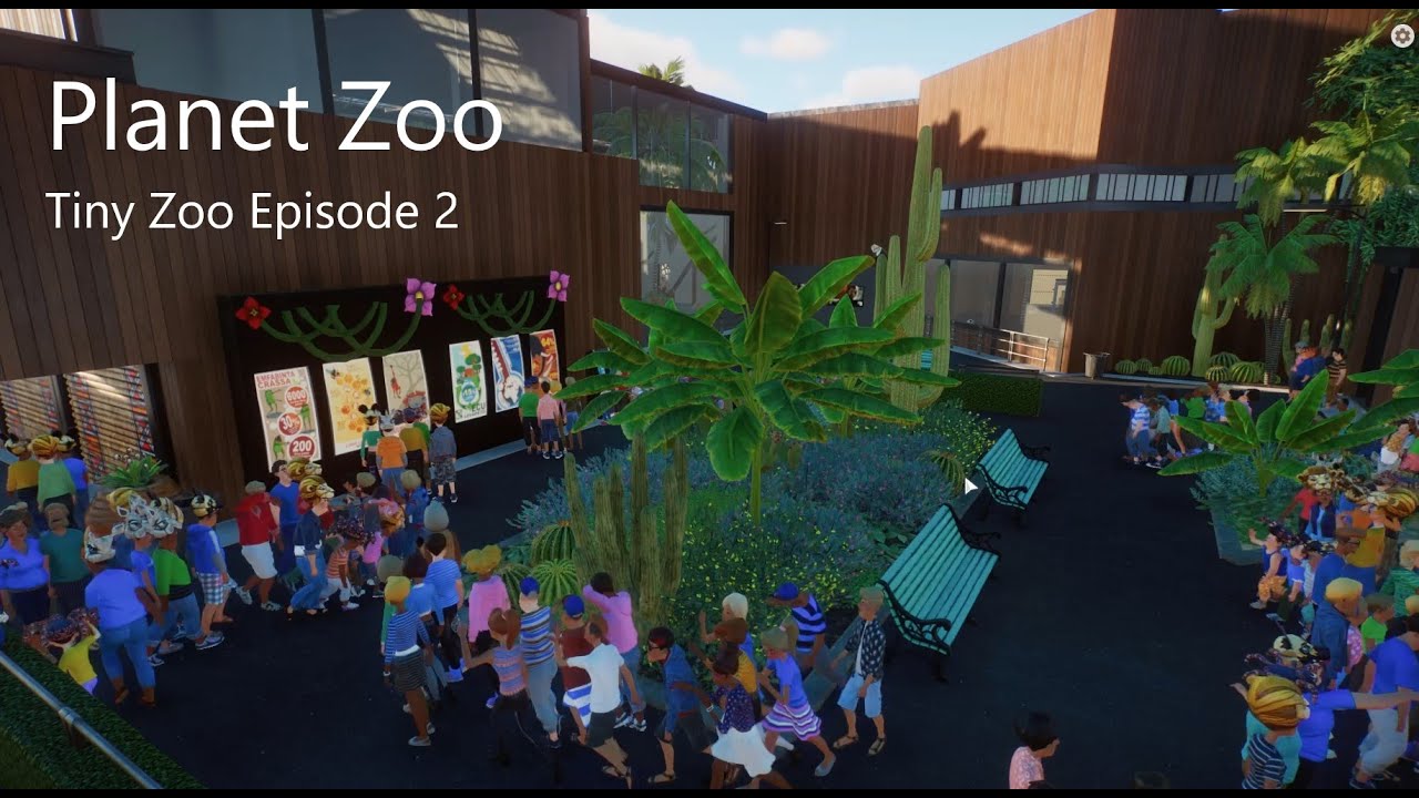 Tiny Zoo | Planet Zoo | Nouveau Zoo Franchise | Episode 2 - YouTube