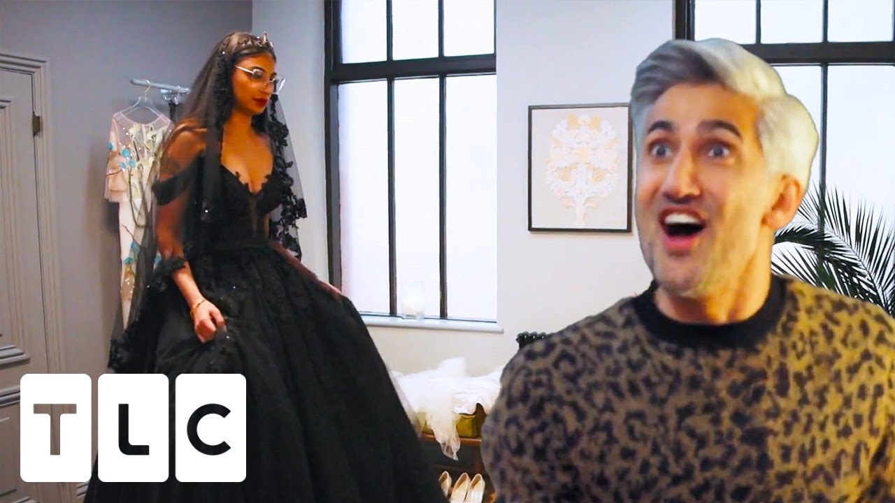 Tan France Helps Goth Bride And Mum Agree On Perfect Dress! | Say Yes ...