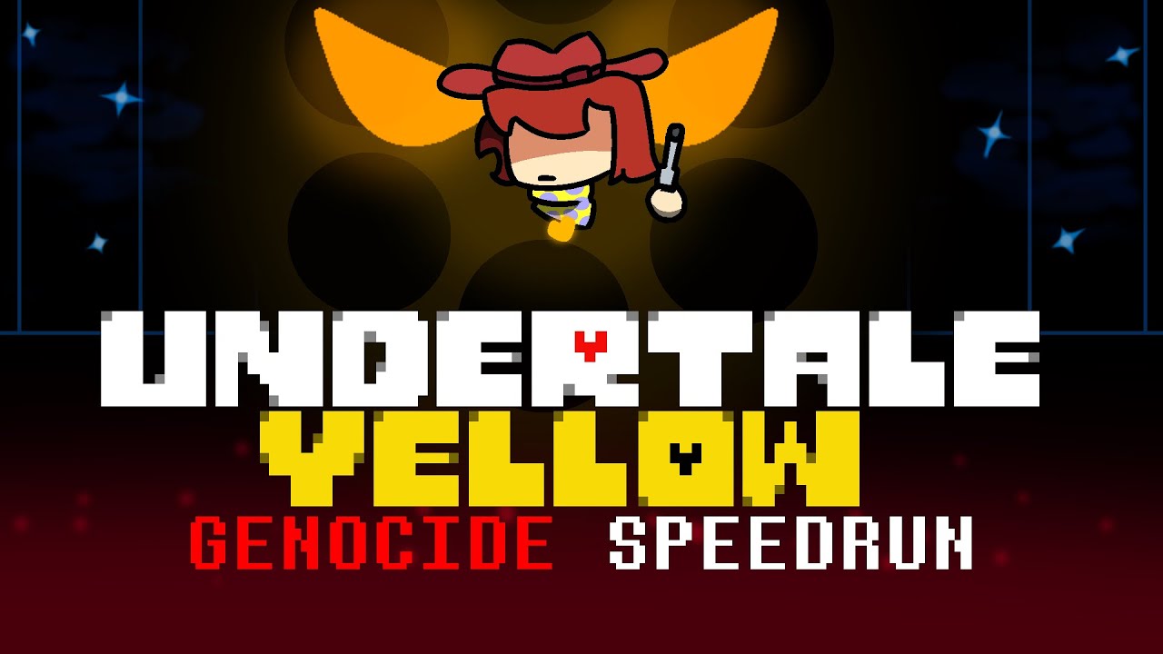 Undertale Yellow - Genocide Former WR [1:27:06] - YouTube
