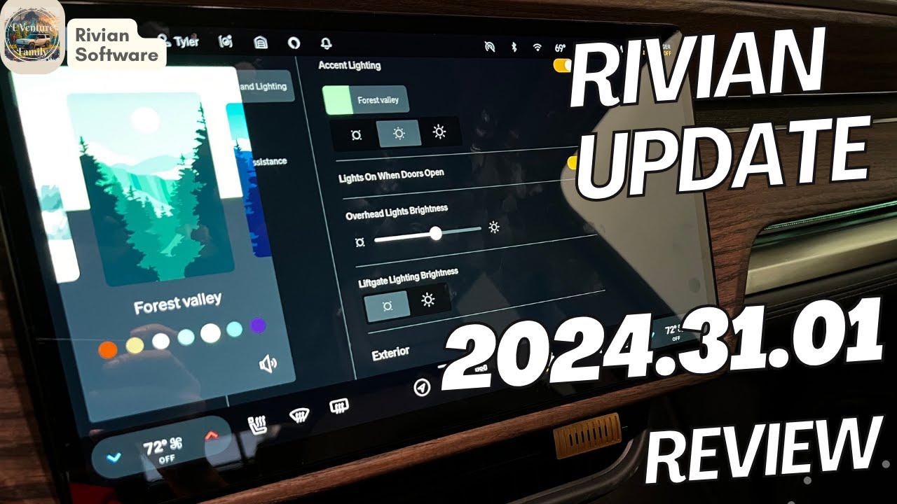 Rivian Software Update Adds Ambient Lighting, Google Maps Photos and ...