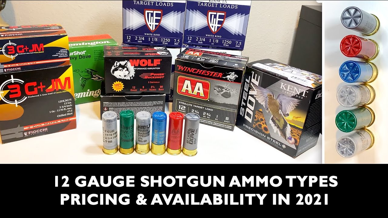 12 Gauge Shotgun Ammo Types, Pricing & Availability in 2021 in the days ...