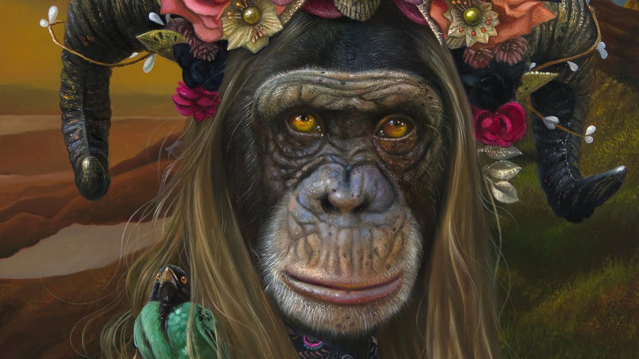 HOW TO PAINT A MONKEY - From underpainting to final result - YouTube
