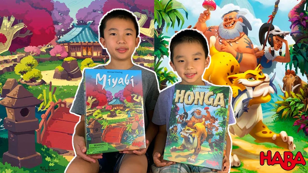 Fun Board Games for Families | Miyabi and Honga from Haba USA - YouTube