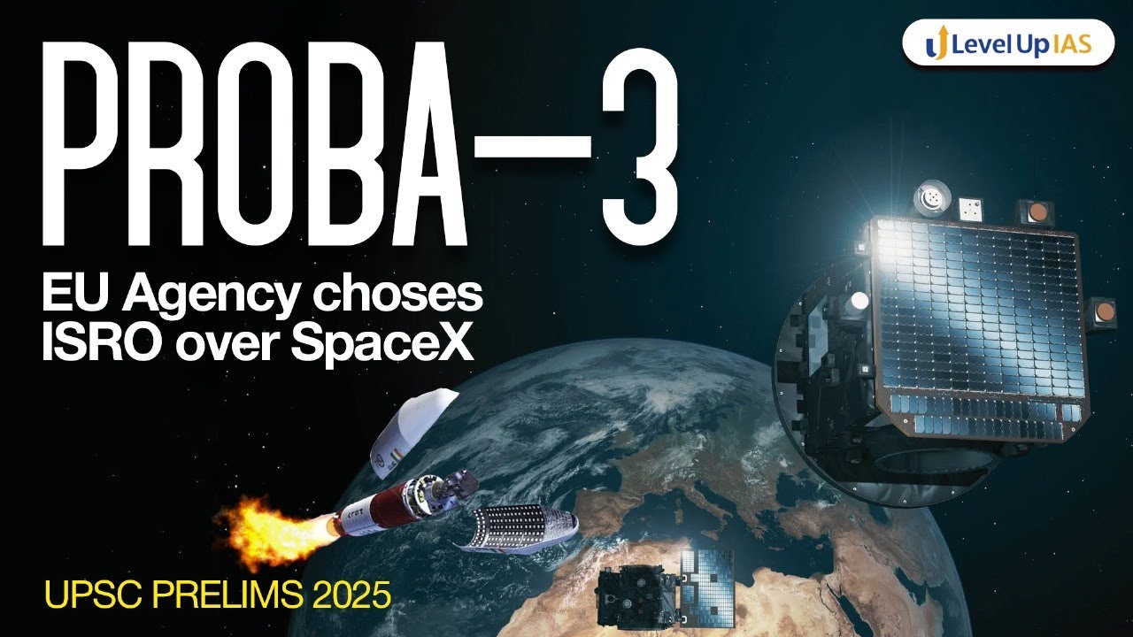 ISRO Beats SpaceX in ESA's PROBA-3 Mission | Prelims Master Program | # ...