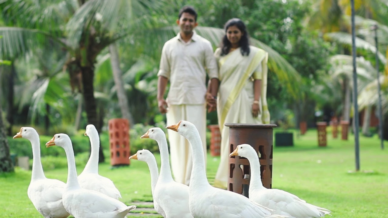 POST WEDDING || Varghese - Ashna || Lakesong Resort, Kumarakom ...
