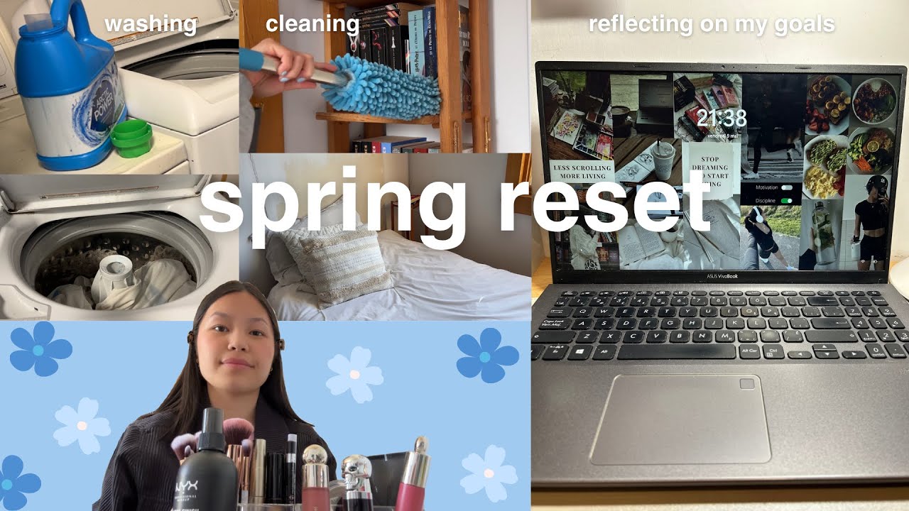 spring reset 🌷🫧 - YouTube