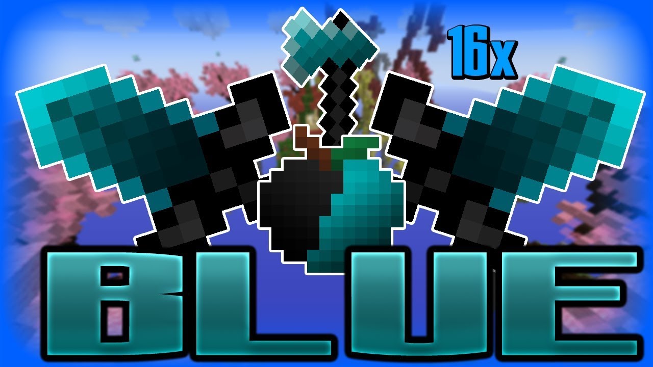 Blue 16x (PvP/UHC) Texture Pack - Release & Download - YouTube