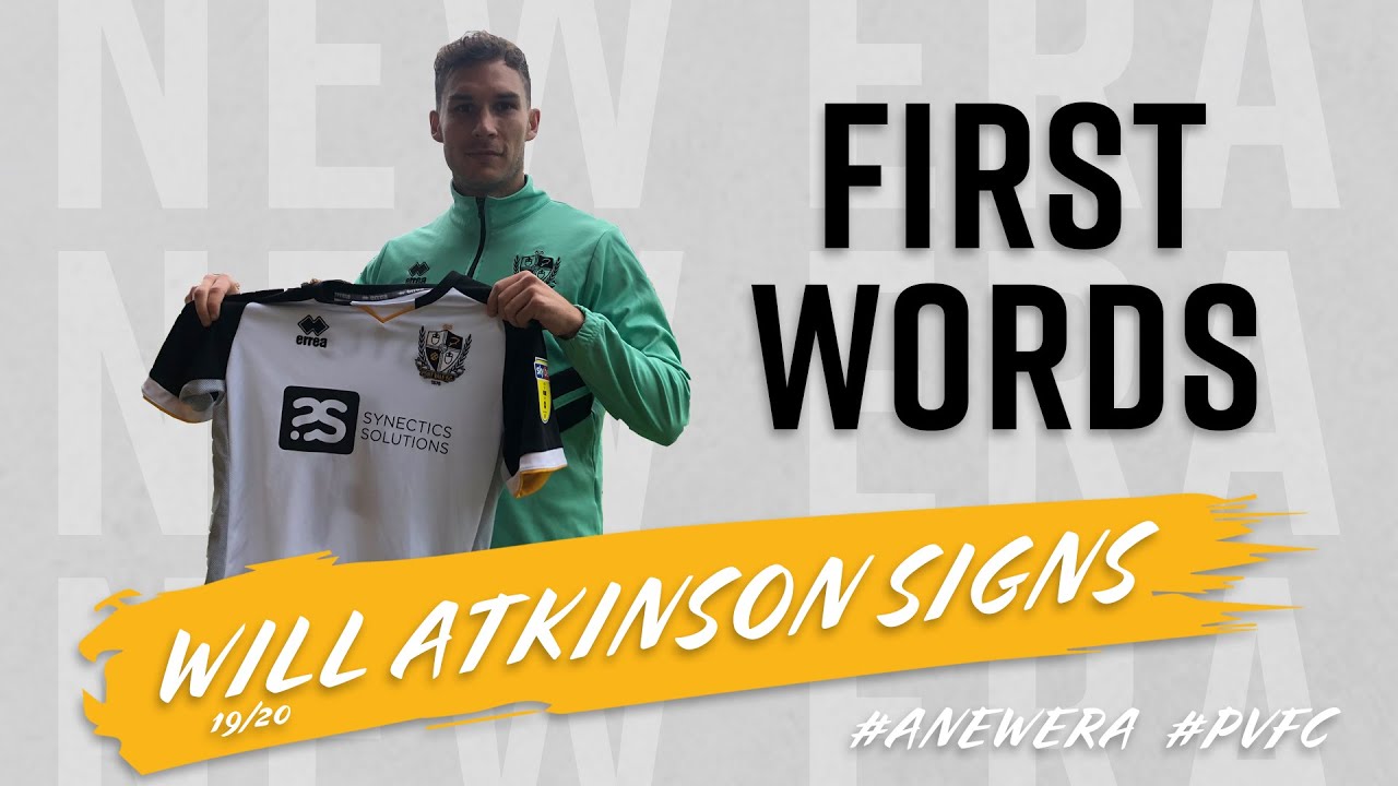 Will Atkinson speaks about joining the Vale - YouTube