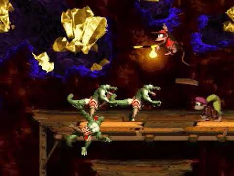Donkey Kong Country 2: Diddy's Kong Quest (SNES) (World 2-5)(Squawks's ...