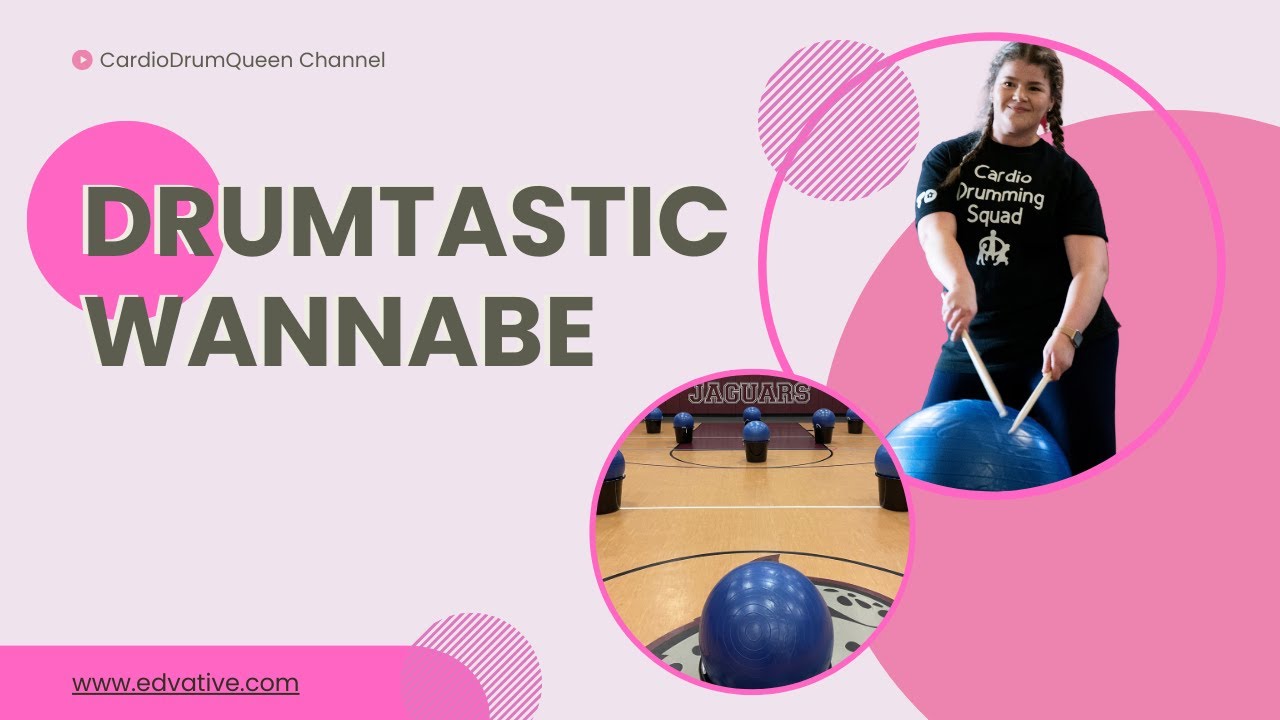 Wannabe Cardio Drumming Routine w/ Equipment - YouTube