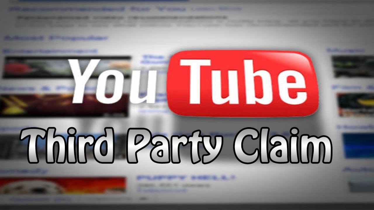 The YouTube Copyright Changes - "Third Party Claimed" - YouTube