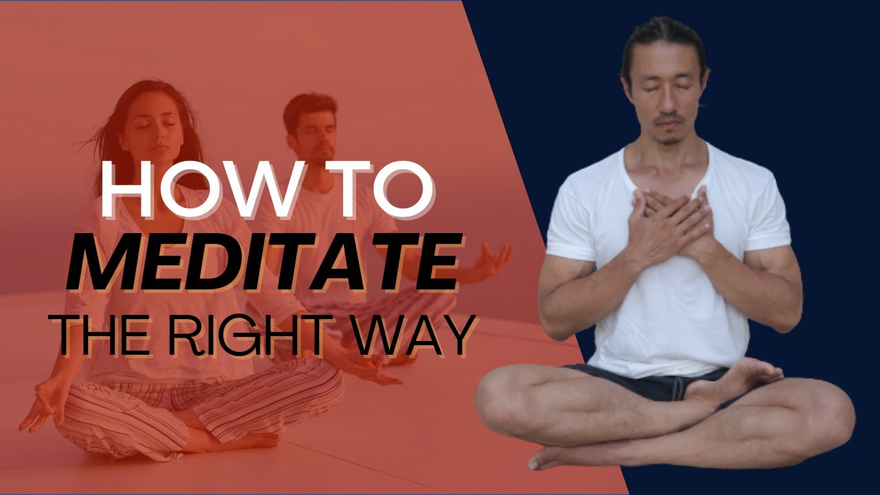 Let's talk about the proper way to meditate - YouTube