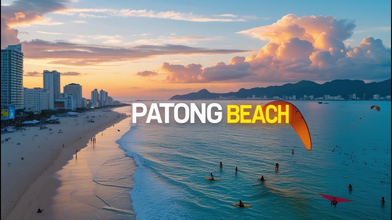 Patong Beach, Thailand, Exploring Patong Beach, Jan Studio - YouTube