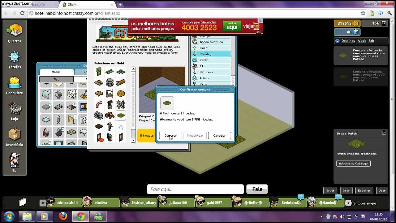 ensinado como fazer uma fazenda no habbo - YouTube