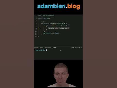 Creating Immutable Maps with Convenience #airhacks #java #short - YouTube