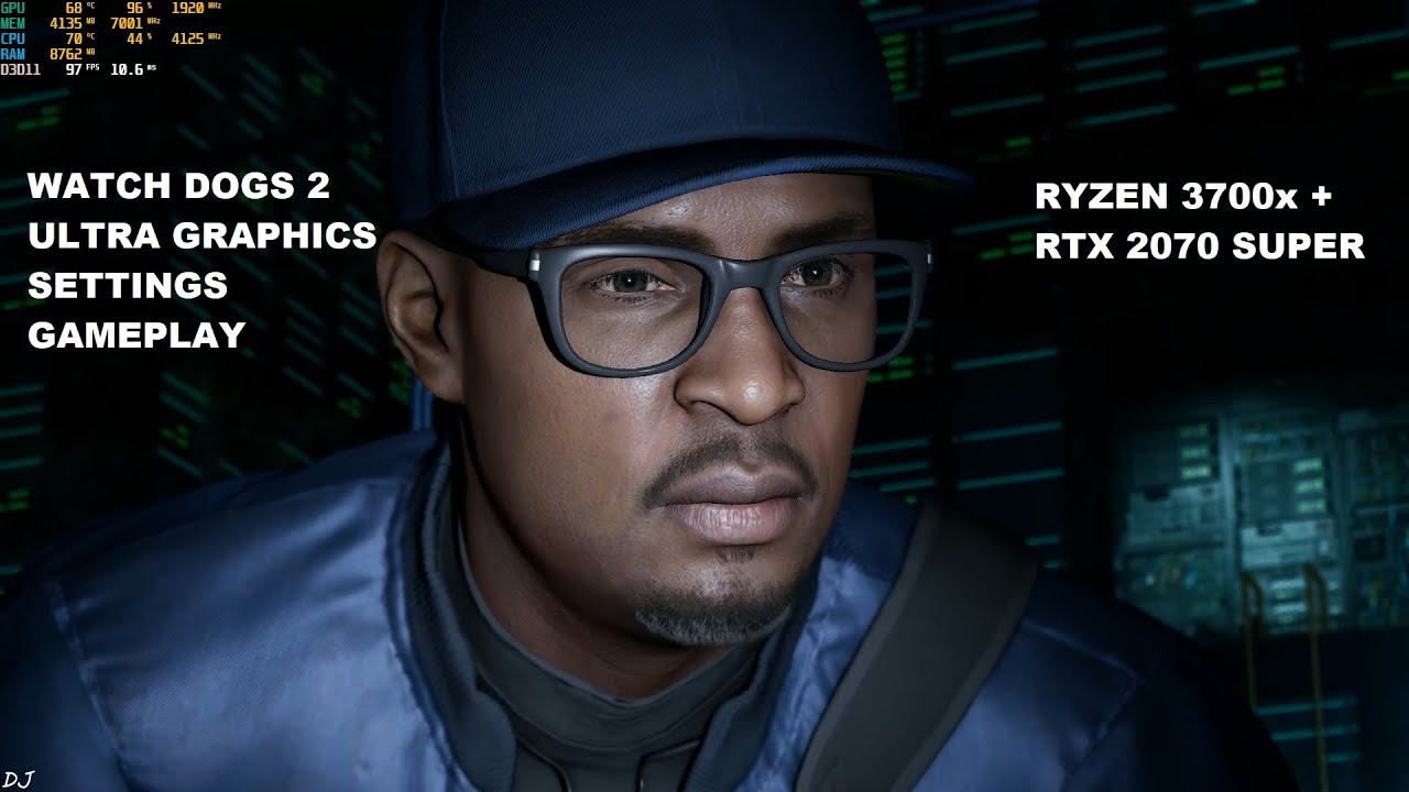 Watch Dogs 2 PC Ultra Graphics Settings Part 1 Gameplay RTX 2070 Super ...