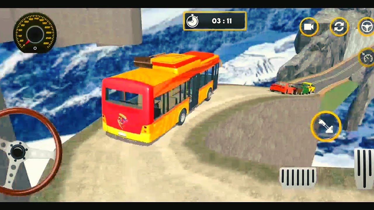 Hilldrive Bus Snowfall Best Driving - Bus Game Bus Driving Master 3D ...