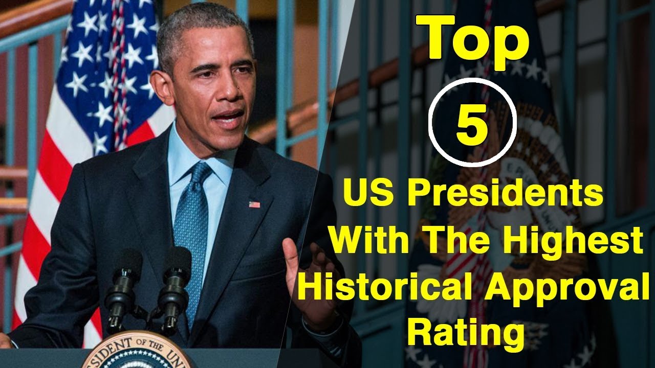 Top 5 US Presidents With The Highest Historical Approval Ratings ...