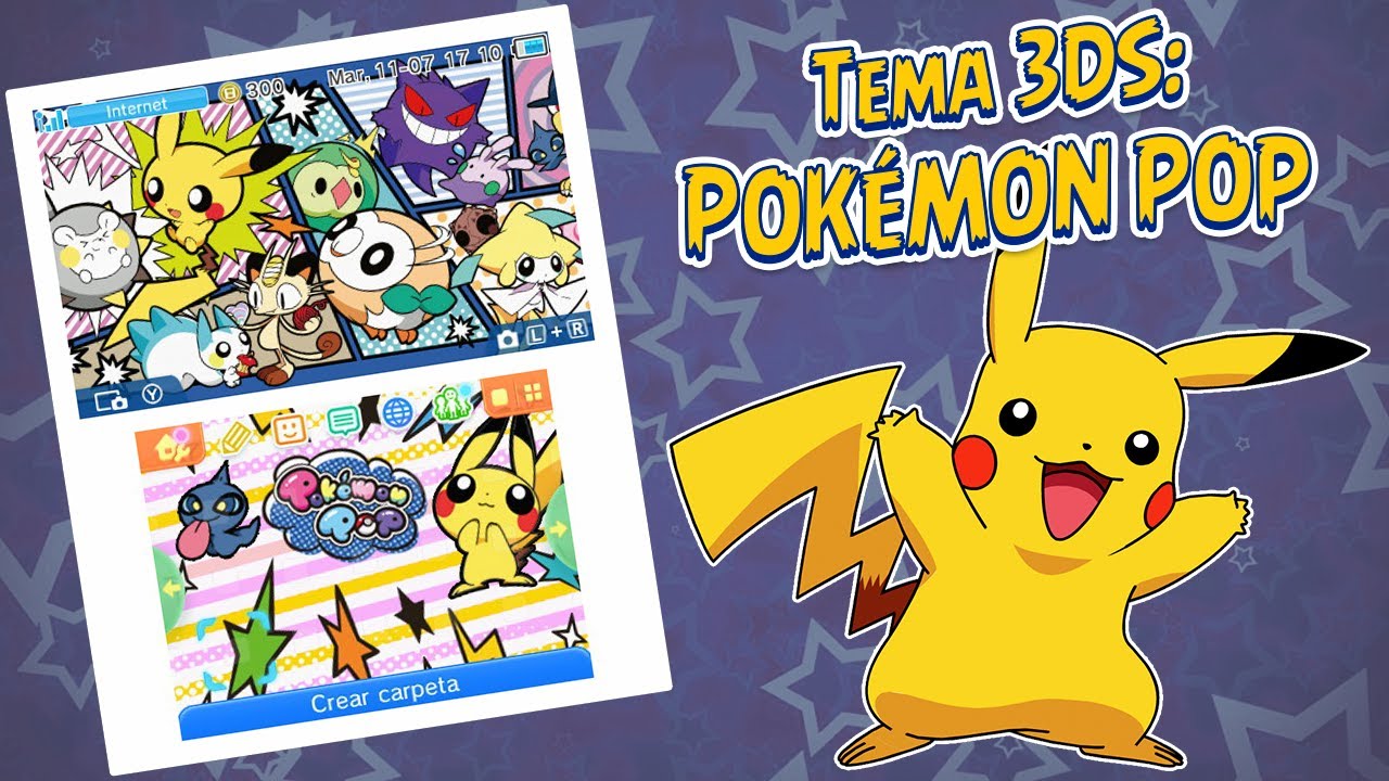 [Tema 3DS] POKÉMON POP - YouTube