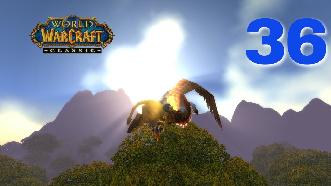 Lets Play Classic WoW - EP.36 - Dwarf Hunter - Epic Flight Path - YouTube