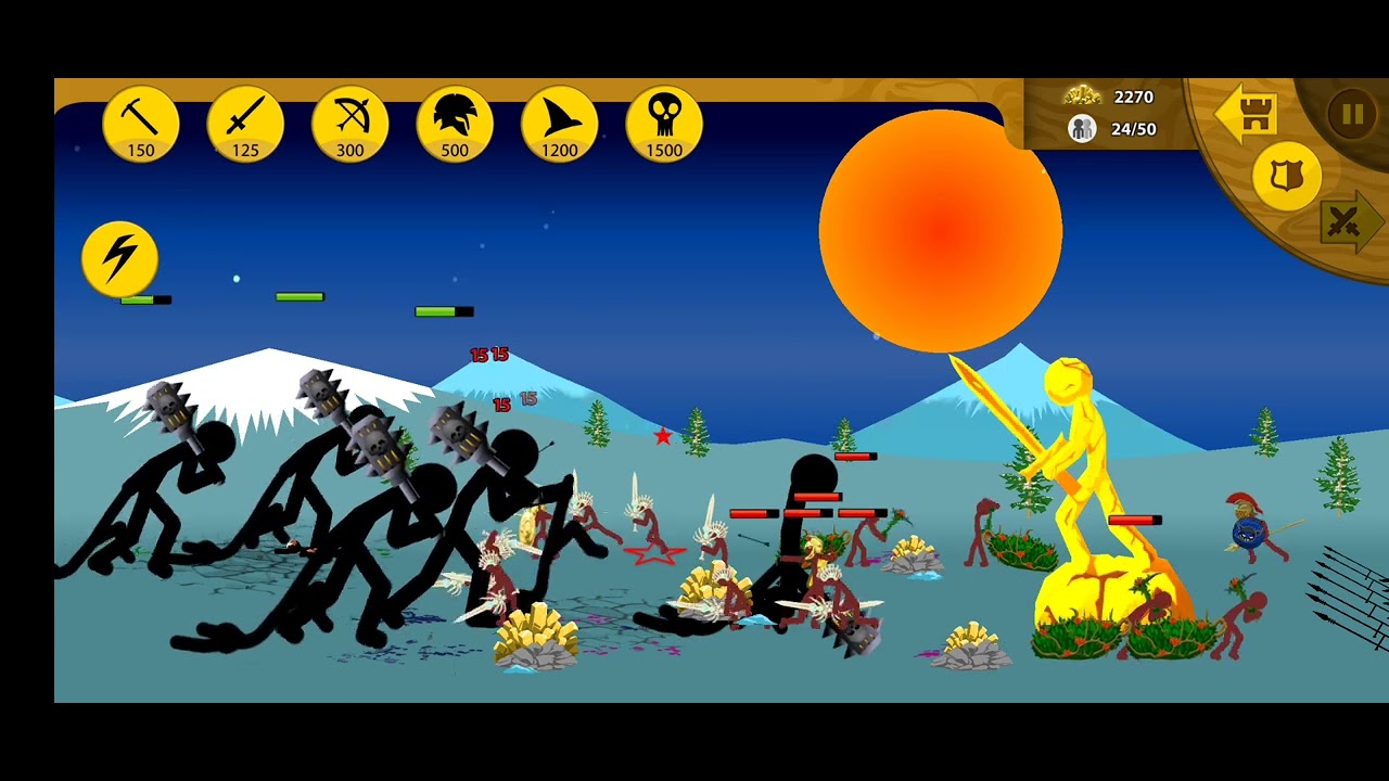 giant war vs Army of General || I defeated General army with my giant ...