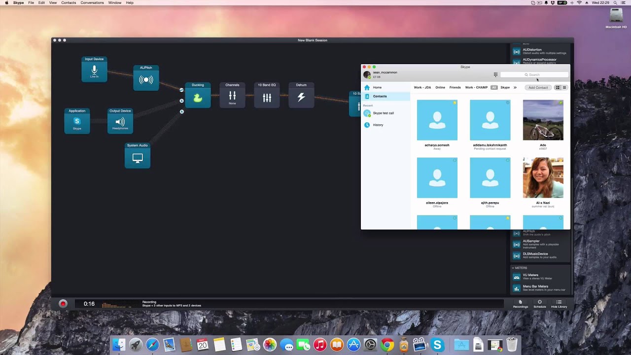 Audio Hijack 3 Look Through and Review - YouTube