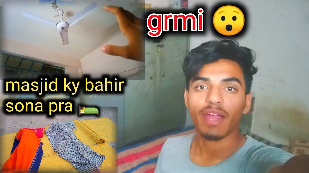 rat ko hostel may light dim hony se pankhe bnd hogye 🥱| grmi|wajid ...