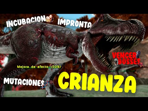 COMO CRIAR DINOS ¿VENCER BOSSES? (Incubar, impronta, mutaciones...) - ARK
