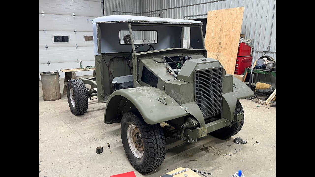 1940 CMP F8 Test drive and Radiator - YouTube