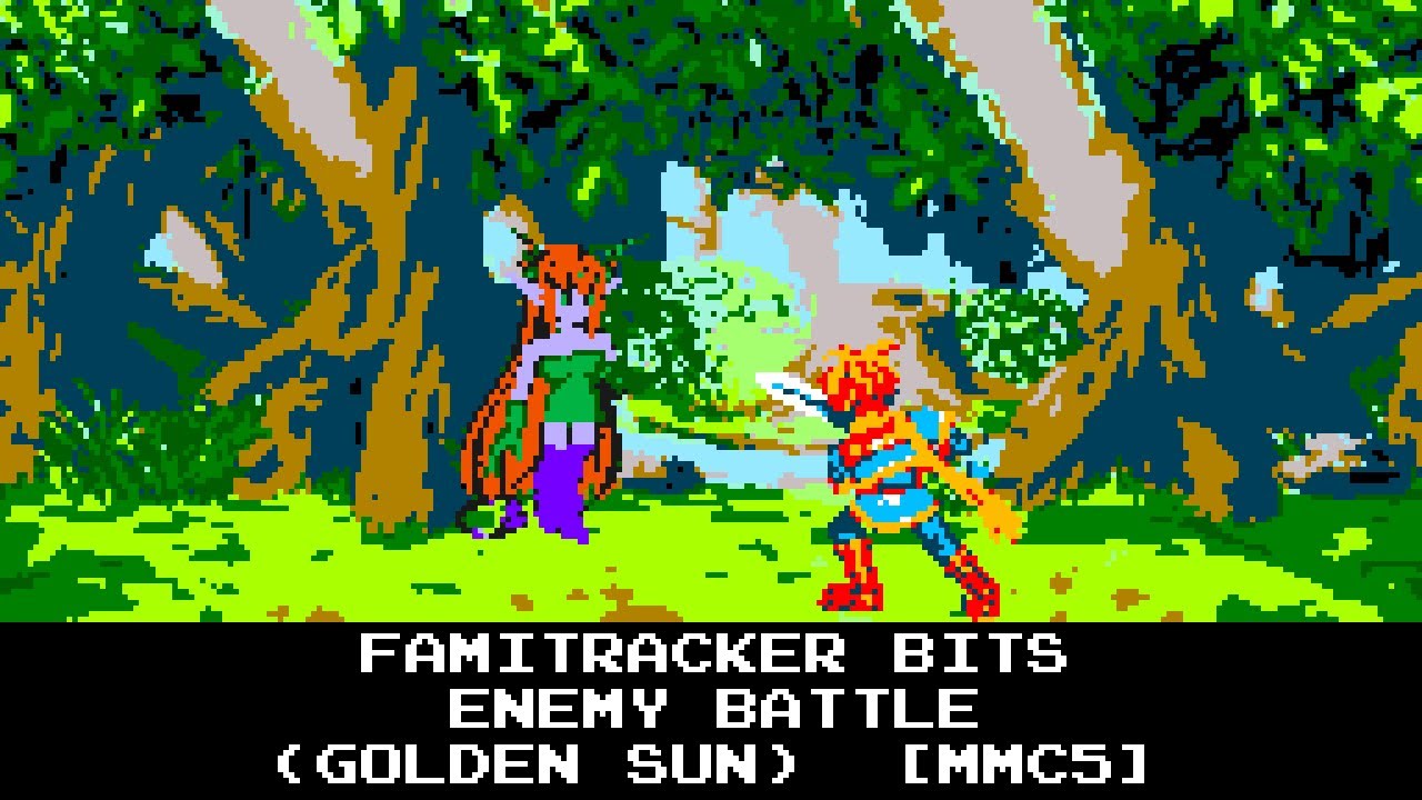 Enemy Battle (Golden Sun) [8-bit, NES/MMC5] - YouTube