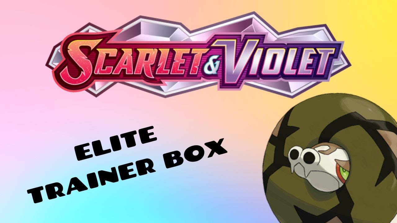 Scarlet&Violet ETB unboxaus - YouTube
