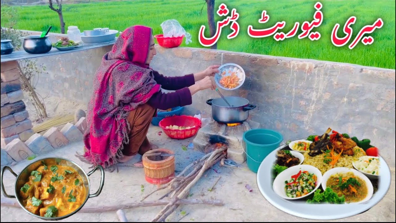 Meri Favourite Dish Village Simple Life Alia Vlogs - YouTube