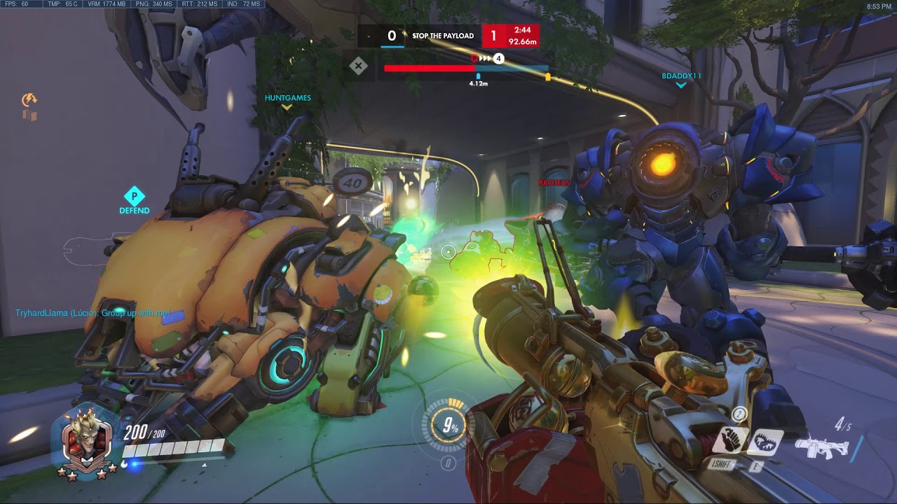 Overwatch junkrat gameplay - YouTube