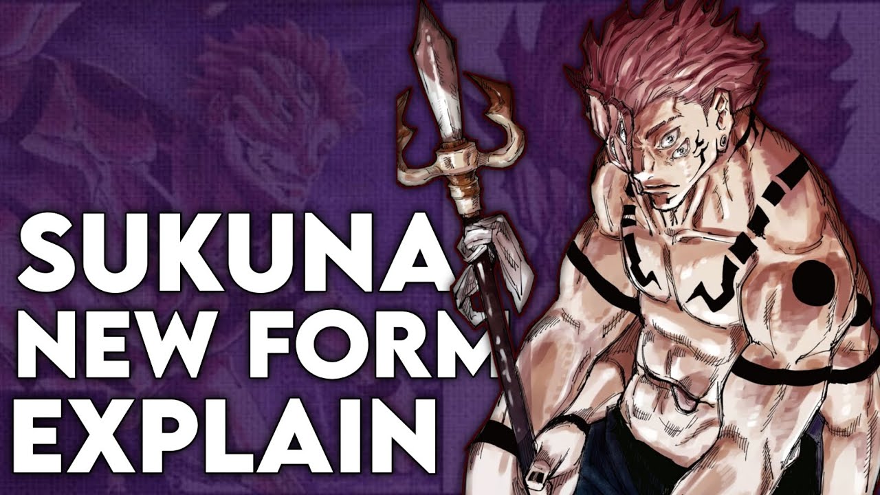 SUKUNA New Form - The Demon With 4 Arms And 2 Mouth - YouTube