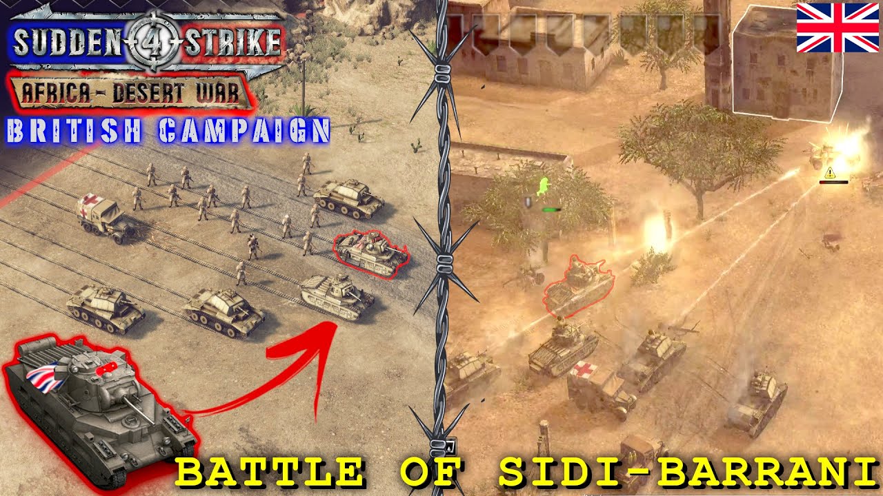 Battle of Sidi-Barrani | Sudden Strike 4: Africa-Desert War DLC ...
