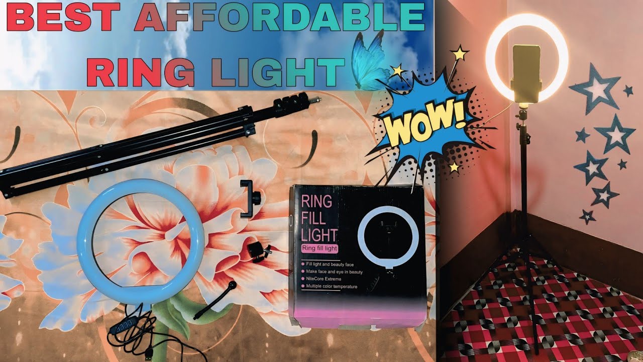 My new Ring light💡|| Unboxing Video 🎥|| Best affordable Ring light || - YouTube