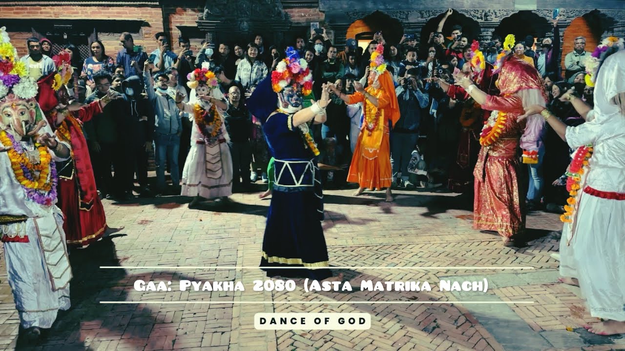Dance of God Gaa: Pyakha 023 | गँ प्याँख(अष्टमातृका नाच)2080 #gaaPyakha ...