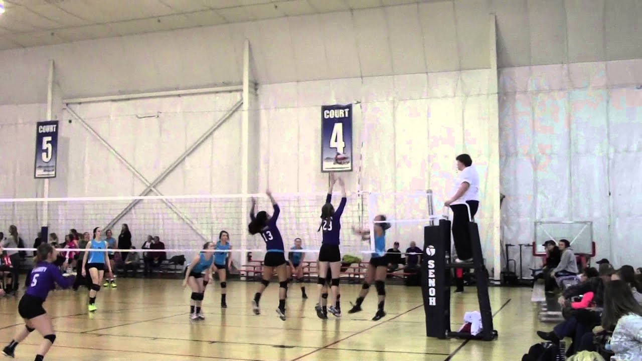 1/24/2016 Volleyball CC Velocity vs GCVC - Set 1 - YouTube