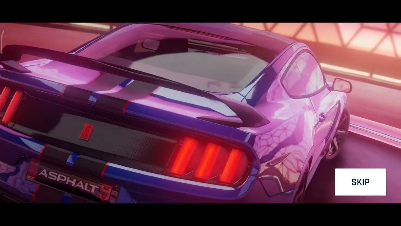 ASPHALT 9 Ford (mustang)shelby gt350 unlocking - YouTube