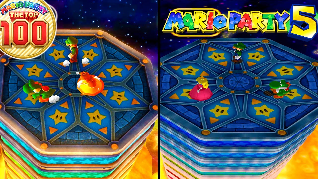 Comparison of Heat Stroke in Mario Party (2003-2017) - YouTube