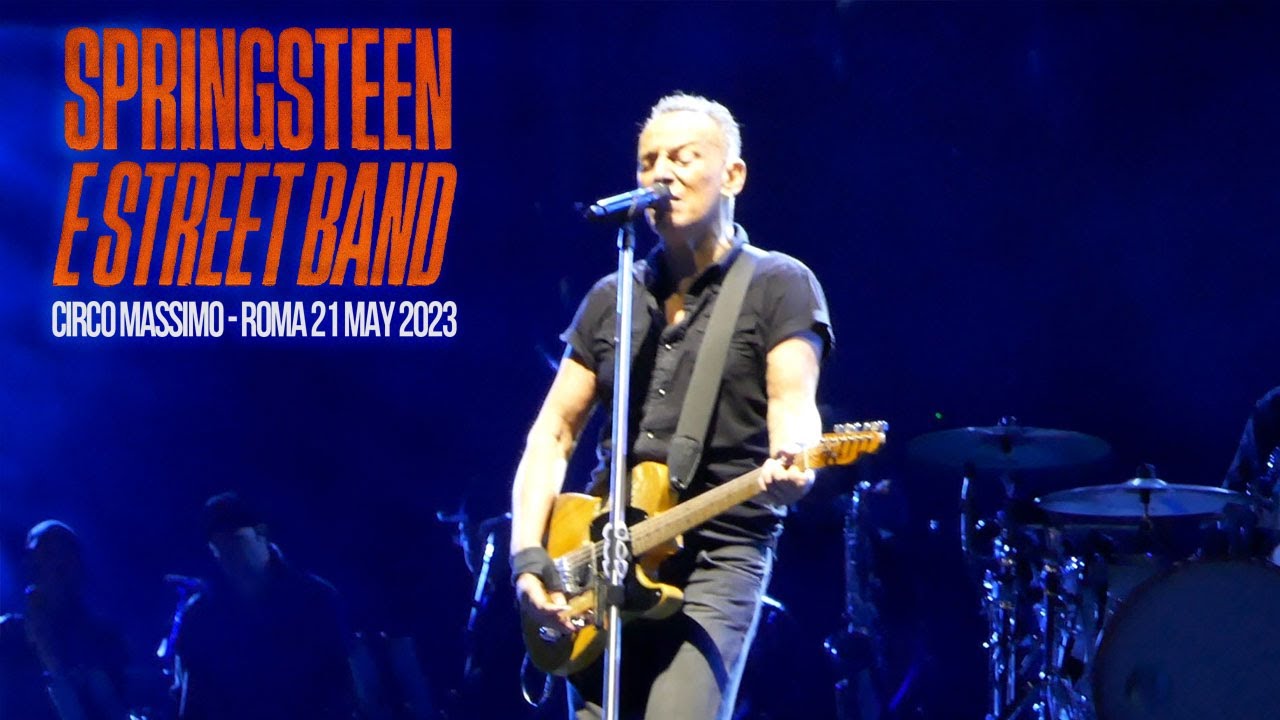 BRUCE SPRINGSTEEN - Because the Night (live @ Circo Massimo - Roma 21. ...