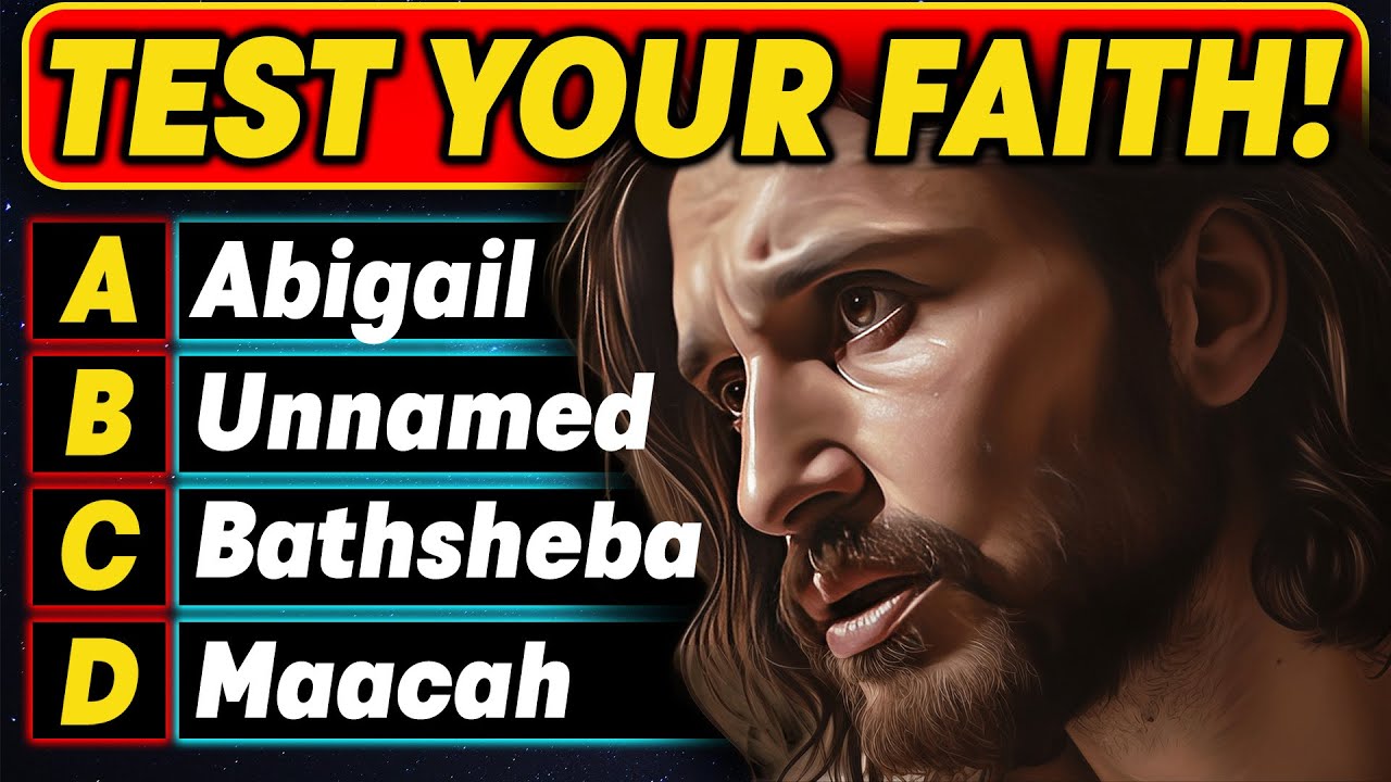 Did You Know? 26 BIBLE Questions to Test Your Faith - God Quiz - YouTube