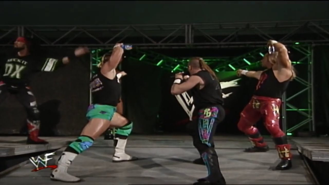 D-Generation X Introduce Mankind As The WWF Champion! RAW 1/11/99 - YouTube