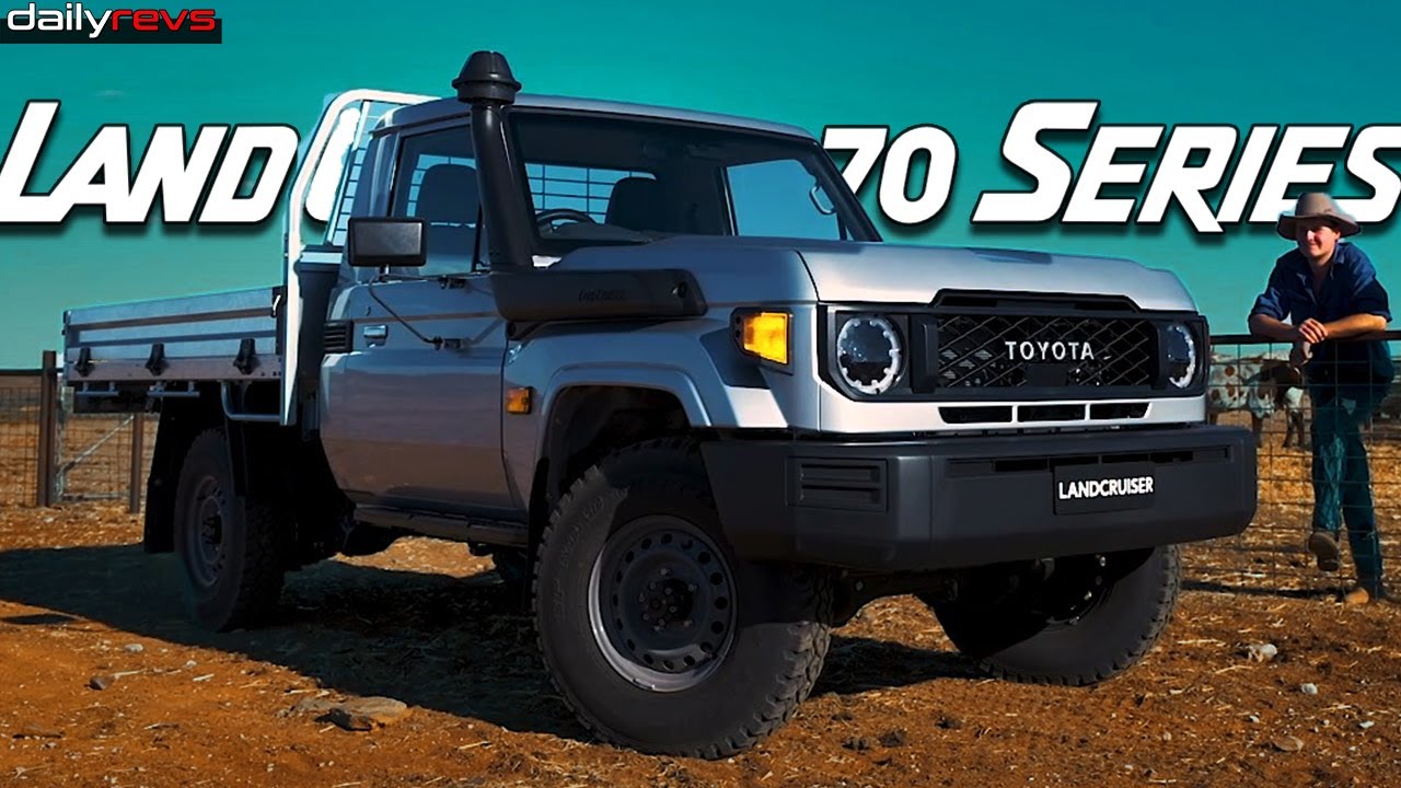 2024 Toyota LandCruiser 70 Series WorkMate | Driving & Design Details ...
